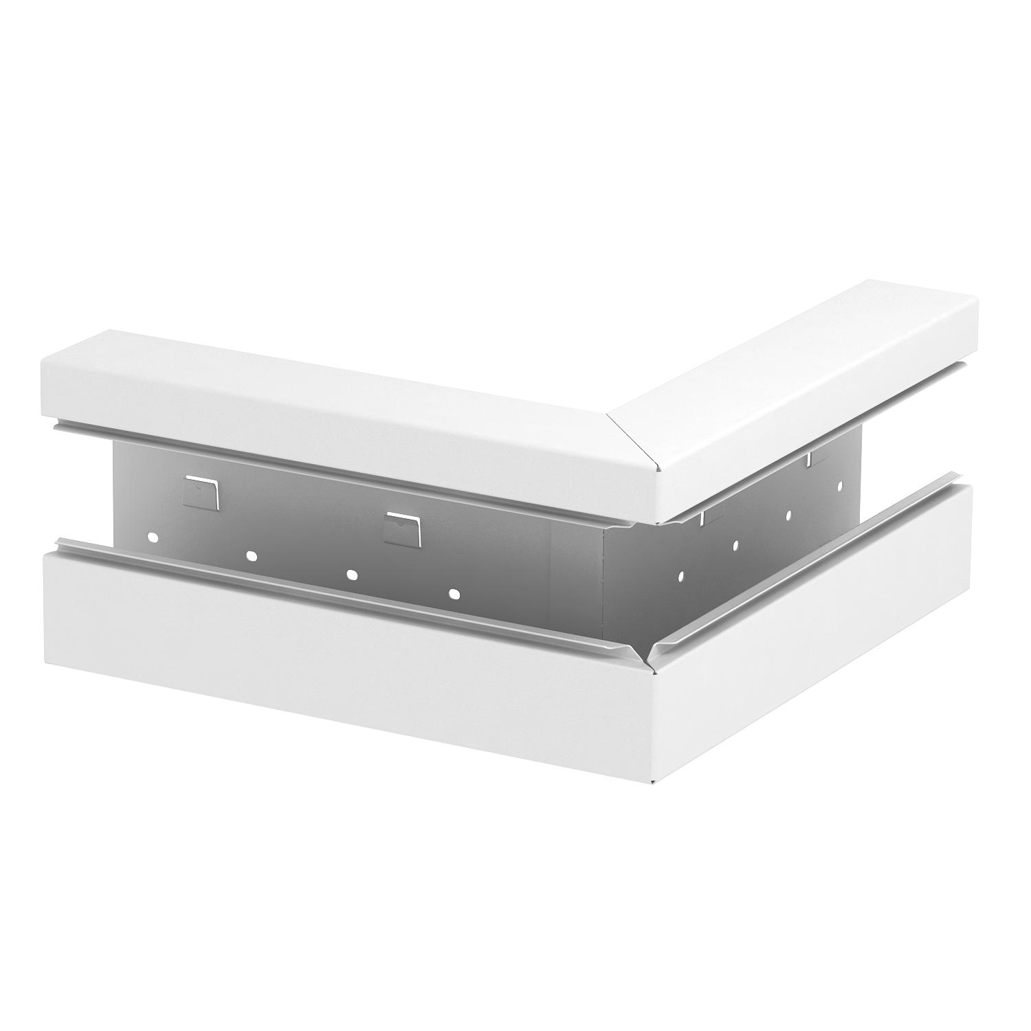 External corner, asymmetrical, for device installation trunking Rapid ...