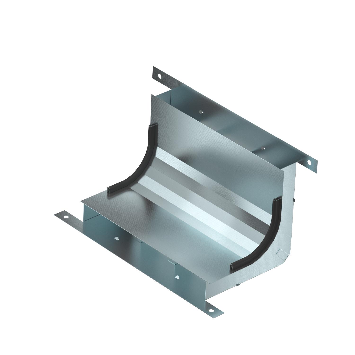 Vertical bend, three-compartment, height 28 mm | OBO