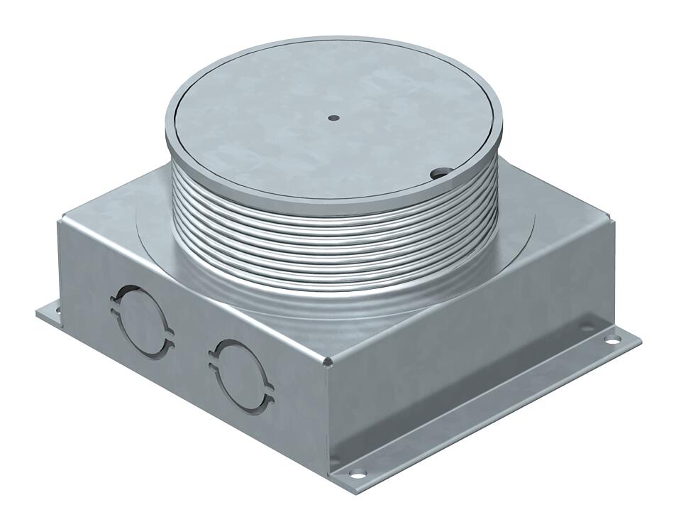 Underfloor outlet socket for US80 components | OBO